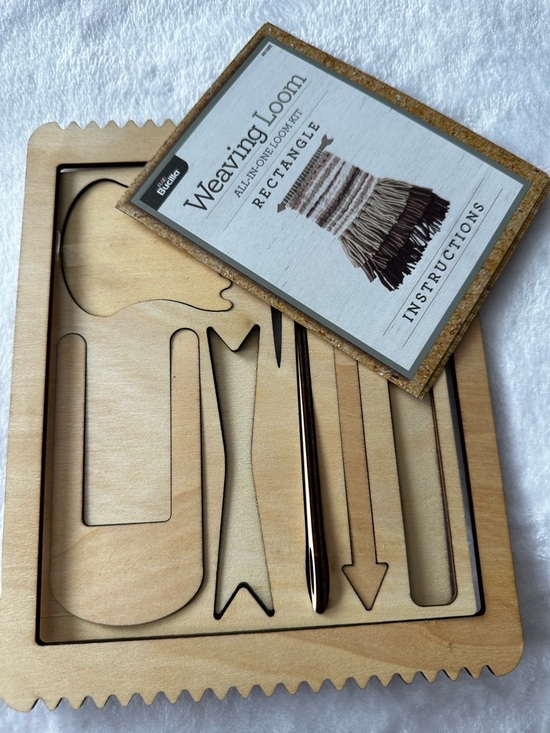 Office | Handheld Weaving Loom Kit With Instructions | Poshmark